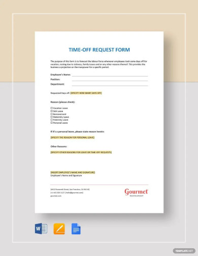 FREE 18+ Access Request Form Templates in PDF | MS Word | Google Docs