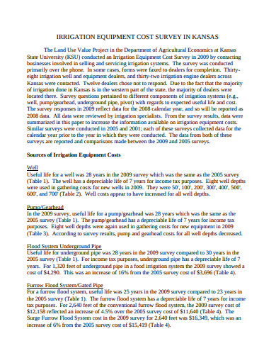 14+ Equipment Survey Templates in PDF | DOC