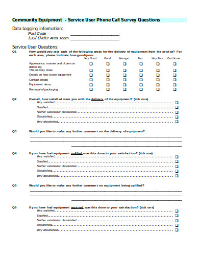 14+ Equipment Survey Templates in PDF | DOC