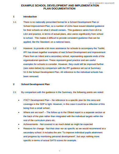21+ School Development Plan Templates in DOC | PDF