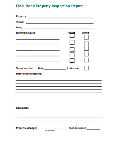 16+ Property Inspection Report Templates in Google Docs | Word | Pages ...