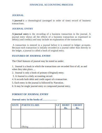 7+ Accounting Journal Templates in PDF