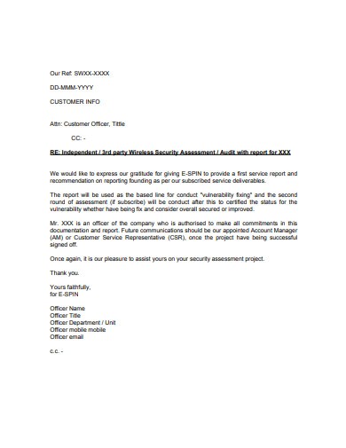 FREE 5+ Security Assessment Report Templates in Google Docs | MS Word ...