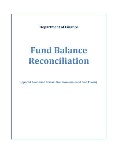 9+ Balance Sheet Reconciliation Templates in PDF