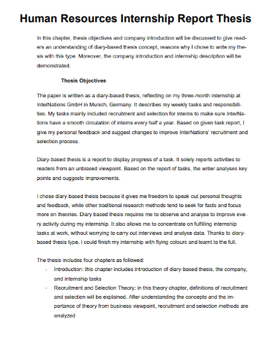 13+ Internship Project Report Templates in DOC | PDF