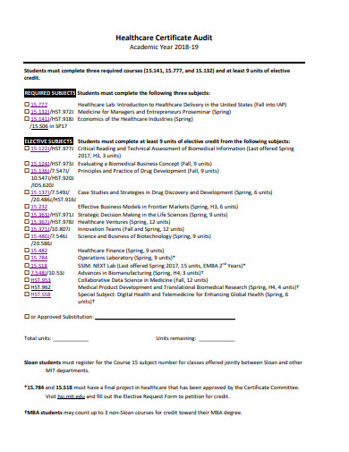 FREE 13+ Health Care Certificate Templates in MS Word | PSD | PDF ...
