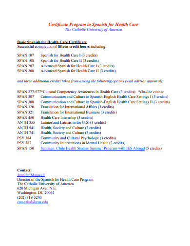 FREE 13+ Health Care Certificate Templates in MS Word | PSD | PDF