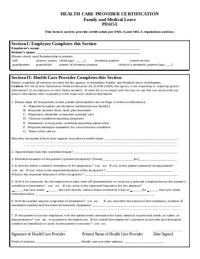 FREE 13+ Health Care Certificate Templates in MS Word | PSD | PDF