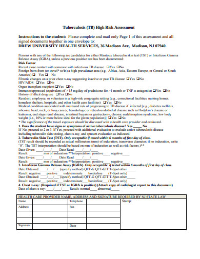 20+ Risk Assessment Questionnaire Templates in Google Docs | MS Word ...