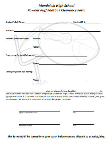 10+ School Clearance Form Templates in DOC | PDF