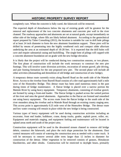 18+ Property Survey Templates in Doc | Excel | PDF