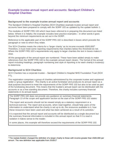 10+ Charity Report Templates in Doc | Excel | PDF