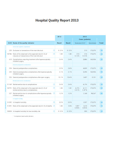 19+ Hospital Report Templates in PDF | MS Word