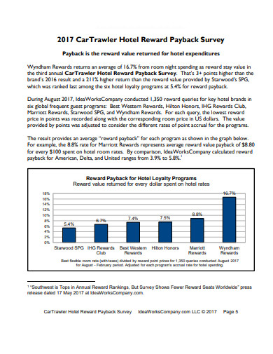 14+ Hotel Survey Templates in PDF | DOC