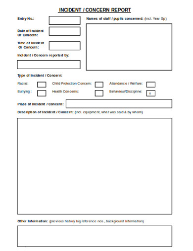 FREE 10+ Incident Report Log Templates in PDF | MS Word