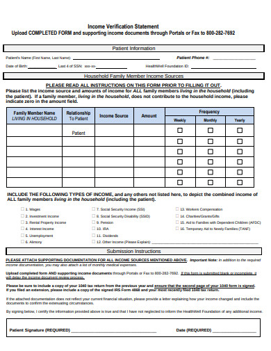 23+ Verification Statement Templates in PDF | DOC