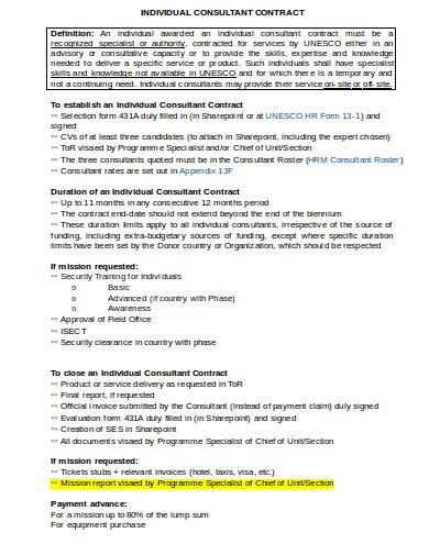 14+ Consultant Templates in Word