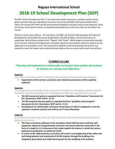 21+ School Development Plan Templates in DOC | PDF