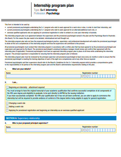 14+ Internship Plan Templates in DOC | PDF