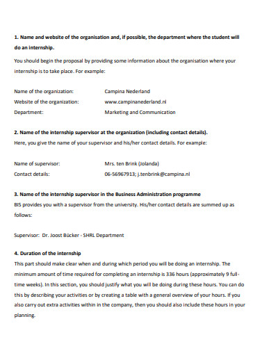 14+ Internship Plan Templates in DOC | PDF