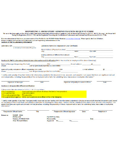 FREE 23+ Laboratory Request Form Templates in MS Word | PDF | Excel