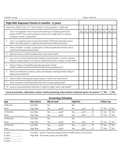 20+ Risk Assessment Questionnaire Templates in Google Docs | MS Word ...