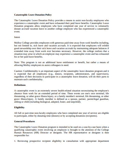 20+ Donation Policy Templates in PDF