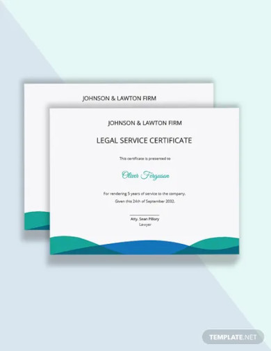 17+ Service Certificate Templates - Illustrator, InDesign, MS Word ...