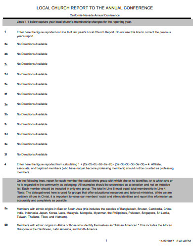 11+ Church Conference Report Templates in DOC | PDF