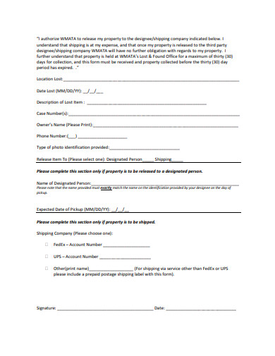 20+ Property Release Form Templates in PDF