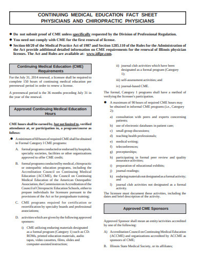 17+ Medical Fact Sheet Templates - PDF, DOC