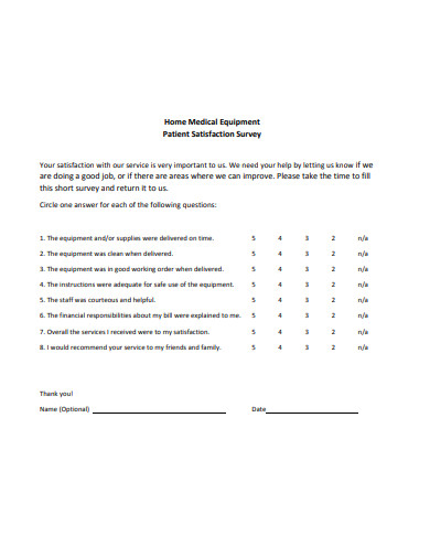 14+ Equipment Survey Templates in PDF | DOC