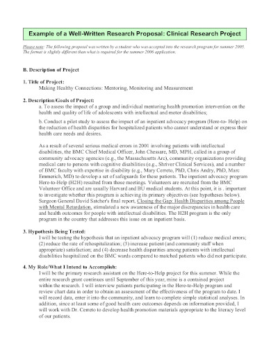 17+ Medical Research Proposal Templates in PDF | DOC