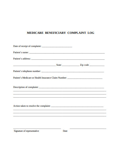 14+ Complaint Log Templates in DOC | Excel | PDF