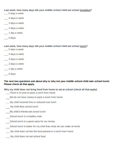 20+ Parent Survey Templates in Google Docs | Word | Pages | PDF