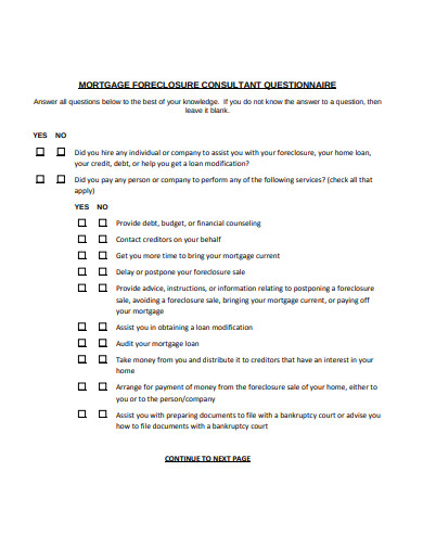FREE 14+ Consultant Questionnaire Templates in PDF | MS Word
