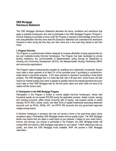 9+ Mortgage Statement Templates in PDF | DOC