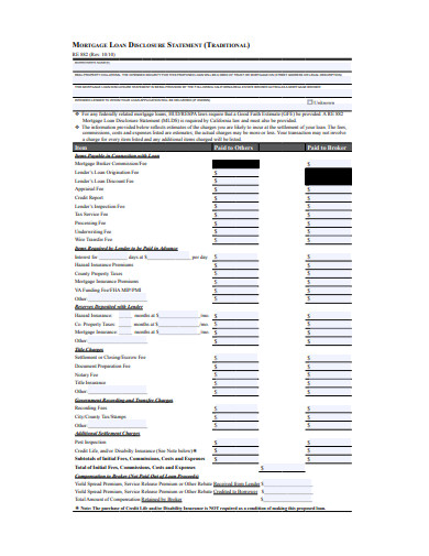 9+ Mortgage Statement Templates in PDF | DOC