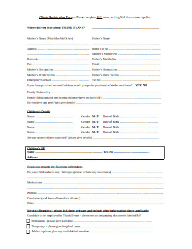 8 Nanny Invoice Templates In PDF DOC