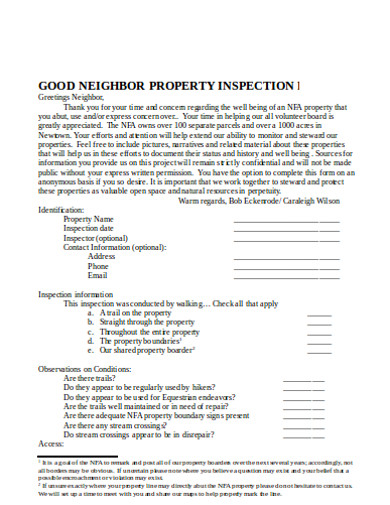 16+ Property Inspection Report Templates in Google Docs | Word | Pages ...