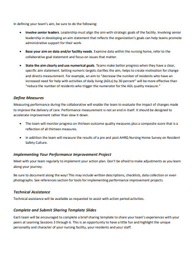 6+ Nursing Home Action Plan Templates in PDF