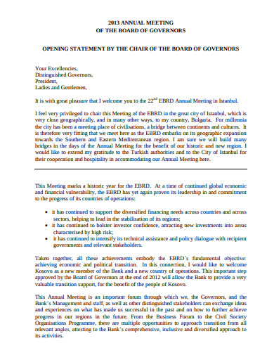 23+ Opening Statement Templates in PDF | DOC