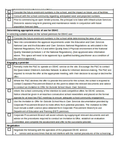 20+ School Checklist Templates in Google Docs | Word | Pages | PDF