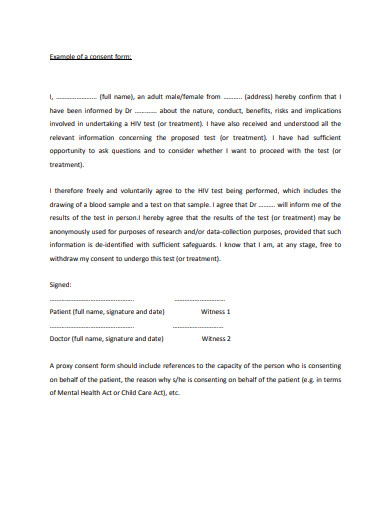 21+ Patient Consent Form Templates - DOC, PDF