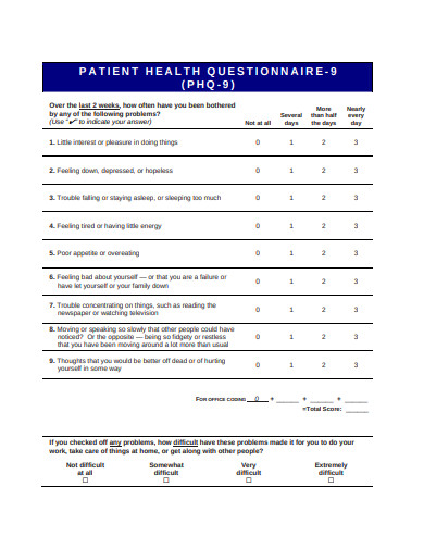 21+ Patient Questionnaire Templates in PDF | DOC
