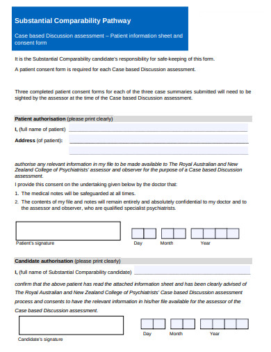 21+ Patient Consent Form Templates - DOC, PDF