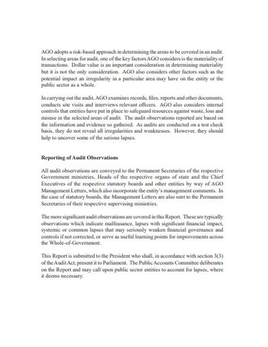 10 + Audit Observation Report Templates in PDF | DOC