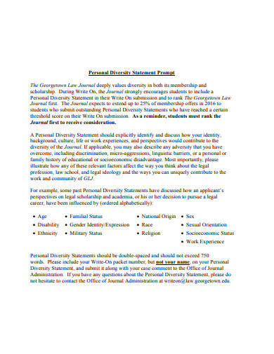23+ Diversity Statement Templates in PDF | DOC