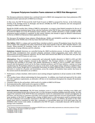 10+ Insulation Statement Templates in PDF