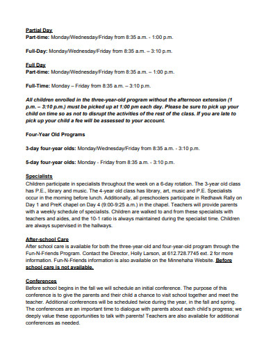 10+ Parent Handbook Templates in PDF | DOC